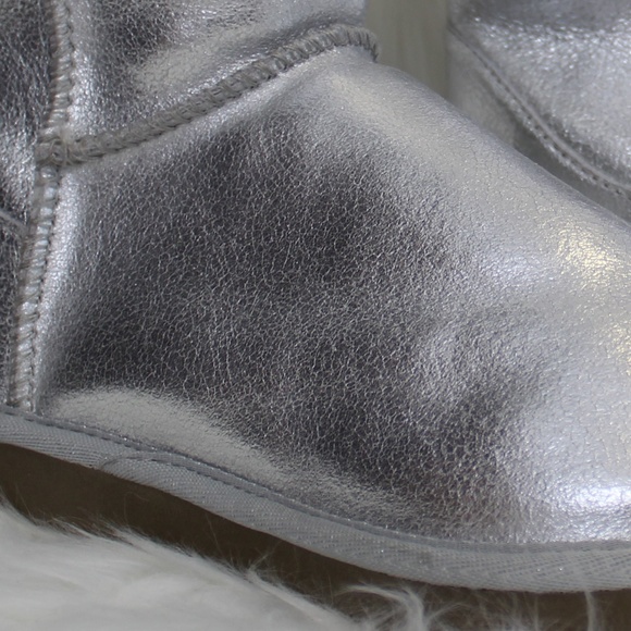 Ukala | Shoes | Brand New Silver Classic Short Ukala Boot | Poshmark